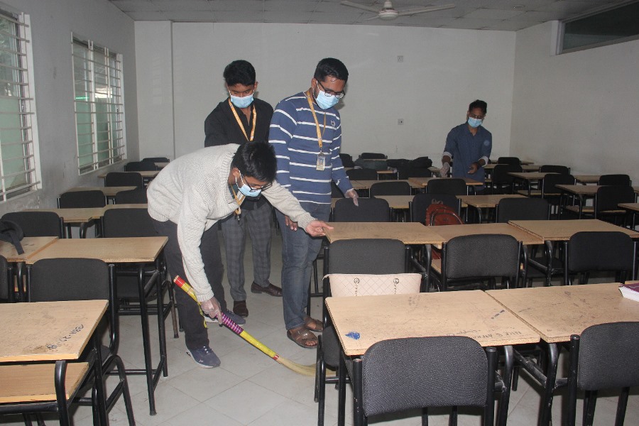 Clean Campus campaign under the Youth Festival 2025 - PCIU