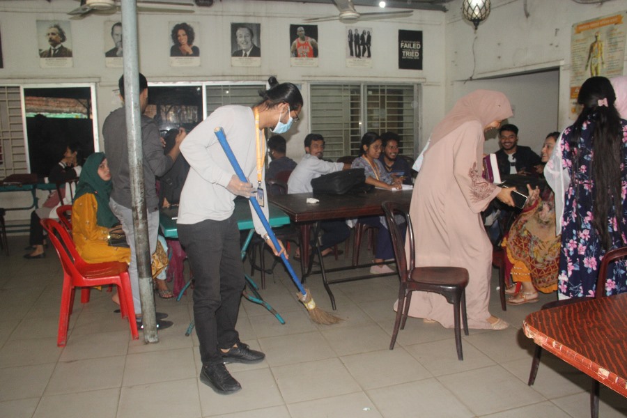 Clean Campus campaign under the Youth Festival 2025 - PCIU