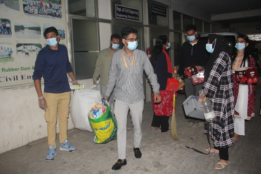 Clean Campus campaign under the Youth Festival 2025 - PCIU